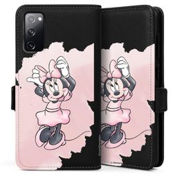 DeinDesign Galaxy S20 Handy Klapph&uuml;lle Handyh&uuml;lle aus Kunst Leder schwarz Flip Case Motiv Ohne Hintergrund Disney Sideflip mit Lasche