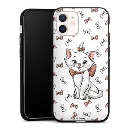 DeinDesign iPhone 12 Handy Silikon H&uuml;lle Case schwarz Handyh&uuml;lle Cat Aristocats Mary Disney