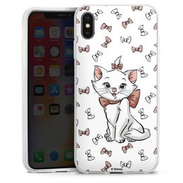 DeinDesign iPhone Xs Max Handy Silikon H&uuml;lle Case transparent Handyh&uuml;lle Cat Aristocats Mary Disney Silikon Case