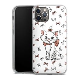 DeinDesign iPhone 12 Pro Max Handy Silikon H&uuml;lle Case transparent Handyh&uuml;lle Cat Aristocats Mary Disney Silikon Case