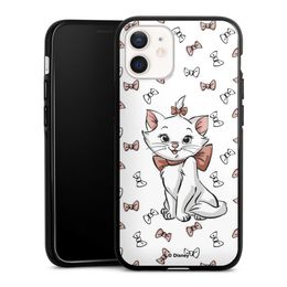 DeinDesign iPhone 12 mini Handy Silikon H&uuml;lle Case schwarz Handyh&uuml;lle Cat Aristocats Mary Disney