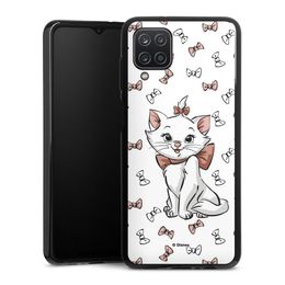 DeinDesign Galaxy A12 Handy Silikon H&uuml;lle Case schwarz Handyh&uuml;lle Cat Disney Aristocats Mary