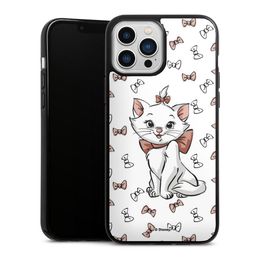 DeinDesign iPhone 13 Pro Max Handy Silikon H&uuml;lle Case schwarz Handyh&uuml;lle Cat Aristocats Mary Disney