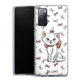 DeinDesign Galaxy S20 FE Handy Silikon H&uuml;lle Case transparent Handyh&uuml;lle Cat Disney Aristocats Mary Silikon Case
