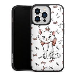 DeinDesign iPhone 13 Pro Handy Premium Silikon H&uuml;lle Handyh&uuml;lle schwarz Case Cat Aristocats Mary Disney Silikon Premium Case