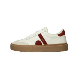 Blackstone Sneaker 'Quartz Auden EL280' Damen Gr&ouml;&szlig;e 43 bordeaux / wei&szlig;