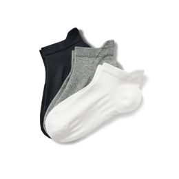 Tchibo - 3 Paar Unisex-Profi-Laufsocken - Herren - Gr. 35-38 - schwarz