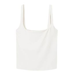 Bershka Top Damen Gr&ouml;&szlig;e M offwhite