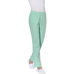 CR&Eacute;ATION L Damen Schlupfhose aus Baumwolle aqua Gr&ouml;&szlig;e 42