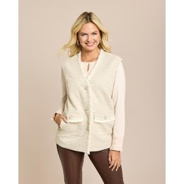Judith Williams Weste aus Stretch-Bouclé