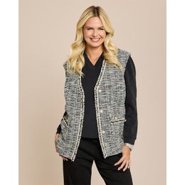 Judith Williams Weste aus Stretch-Bouclé