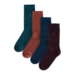 next Socken Herren Gr&ouml;&szlig;e 43/45 petrol / tanne / hummer / weinrot