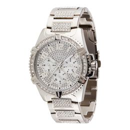Guess Uhr 'Frontier' Herren Gr&ouml;&szlig;e One Size silber