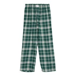 GAP Pyjamahose Jungen Gr&ouml;&szlig;e 152 dunkelgr&uuml;n / wei&szlig;