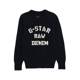 G-Star Raw G-STAR Pullover 'HOCKNEY' Jungen Gr&ouml;&szlig;e 170/176 nachtblau / wei&szlig;