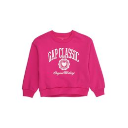 GAP Sweatshirt M&auml;dchen Gr&ouml;&szlig;e 164/170 fuchsia / wei&szlig;
