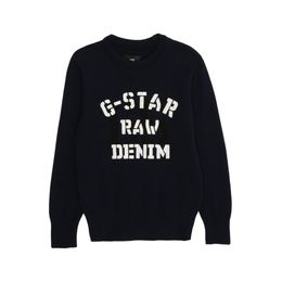 G-Star Raw G-star Pullover 'HOCKNEY' Jungen Gr&ouml;&szlig;e 170/176 nachtblau / wei&szlig;