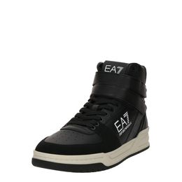 EA7 Emporio Armani High-Top Sneakers 'BASKET BASELINE' male Black size 7