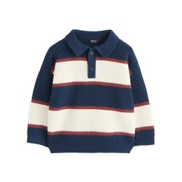 next Pullover Jungen Gr&ouml;&szlig;e 104 marine / braun / wei&szlig;