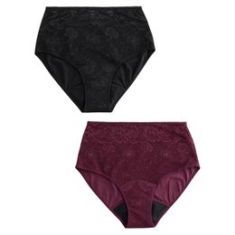 next Panty female Purple, Black size 20