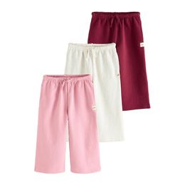 next Hose M&auml;dchen Gr&ouml;&szlig;e 68 rosa / merlot / wei&szlig;meliert
