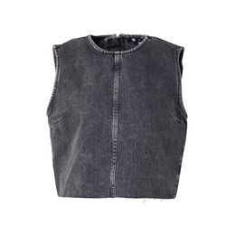 Dr. Denim Top 'Erin' Damen Gr&ouml;&szlig;e M black denim