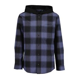 Blue Seven Hemd Jungen Gr&ouml;&szlig;e 176 dunkelblau / schwarz
