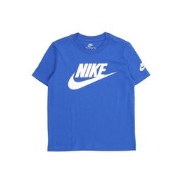 Nike Sportswear T-Shirt 'FUTURA EVERGREEN' Jungen Größe 104 blau / weiß