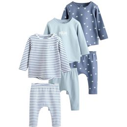 next Set Jungen Gr&ouml;&szlig;e 56 navy / taubenblau / pastellblau