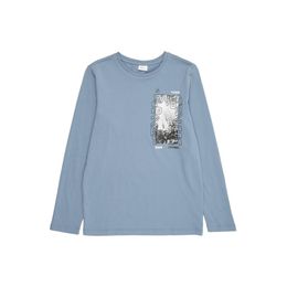 s.Oliver Shirt Jungen Gr&ouml;&szlig;e 134/140 hellblau / grau / schwarz / wei&szlig;