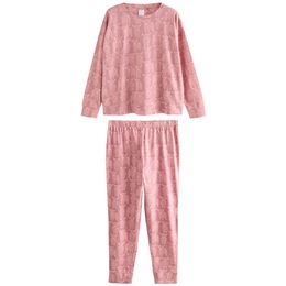 next Pyjama Damen Gr&ouml;&szlig;e S pink / rosa Winterkleid