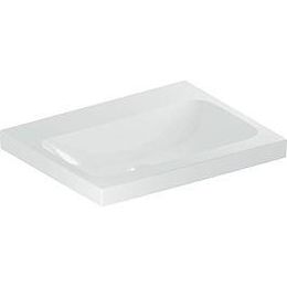 Geberit iCon light Waschtisch 501834008 60x48cm, ohne Hahnloch, ohne Überlauf, weiß KeraTect