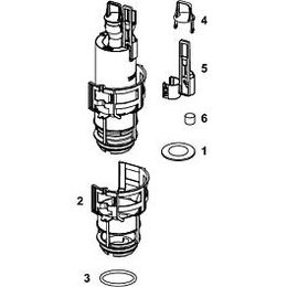 TECE Ablaufventil 9820588 für Uni 750 Spülkasten
