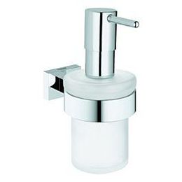 Grohe Essentials Cube Seifenspender 40756001 chrom, mit Halter