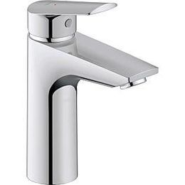 Duravit No. 1 Waschtischarmatur N11022002010 ohne Zugstangen-Ablaufgarnitur, Ausladung 106mm, Minus-Flow, chrom