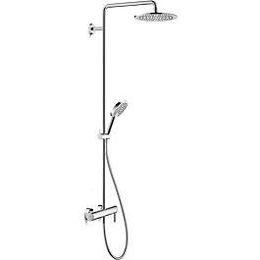 Duravit C.1 Duschsystem C14280007010, chrom, mit Einhebel-Brausemischer, Ausladung 350mm