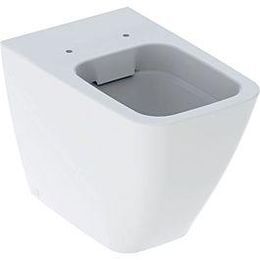 Geberit iCon Square Stand-Tiefspül-WC 211910000 35x56cm, wandbündig, geschlossenen, rimfree, weiß