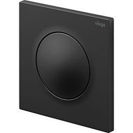 Viega Visign for Style Betätigungsplatte 817947 130x130x8mm, für Urinal, Kunststoff schwarz matt