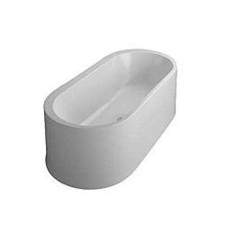 Vitra Istanbul Badewanne 53000063000 190 x 90 cm, freistehend, oval, weiß