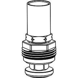 Heimeier Sonderoberteil 9304-03.300 für Multibox 4 RTL, umgekehrt Flussrichtung
