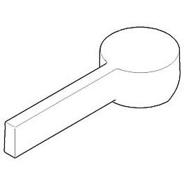 Dornbracht Hebel EHM Kueche - platin 092079040-06 platin matt