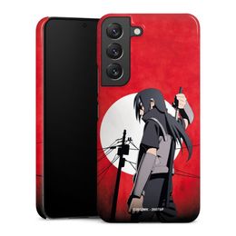 DeinDesign Galaxy S22 Handy Premium Case Smartphone Handyh&uuml;lle Schutzh&uuml;lle gl&auml;nzend Naruto Shippuden Anime Manga Premium Case