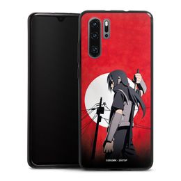 DeinDesign Huawei P30 Pro Handy Silikon H&uuml;lle Case schwarz Handyh&uuml;lle Naruto Shippuden Anime Manga
