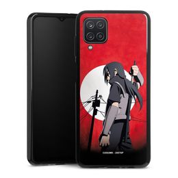 DeinDesign Galaxy A12 Handy Silikon H&uuml;lle Case schwarz Handyh&uuml;lle Manga Naruto Shippuden Anime
