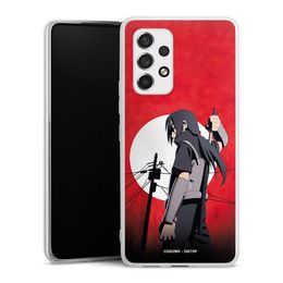 DeinDesign Galaxy A53 5G Handy Silikon H&uuml;lle Case transparent Handyh&uuml;lle Manga Naruto Shippuden Anime Silikon Case