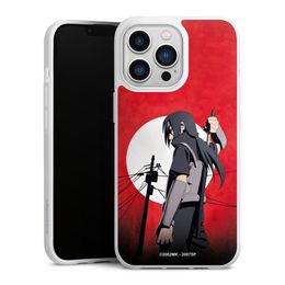 DeinDesign iPhone 13 Pro Handy Silikon H&uuml;lle Case wei&szlig; Handyh&uuml;lle Naruto Shippuden Anime Manga Silikon Case