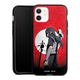 DeinDesign iPhone 12 mini Handy Silikon H&uuml;lle Case schwarz Handyh&uuml;lle Manga Naruto Shippuden Anime
