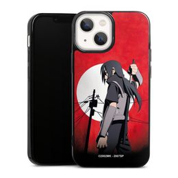 DeinDesign iPhone 13 Mini Handy Slim Case extra d&uuml;nn Silikon Handyh&uuml;lle schwarz H&uuml;lle Naruto Shippuden Anime Manga Silikon Slim Case