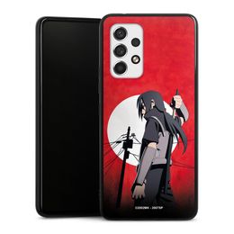 DeinDesign Galaxy A53 5G Handy Silikon H&uuml;lle Case schwarz Handyh&uuml;lle Manga Naruto Shippuden Anime
