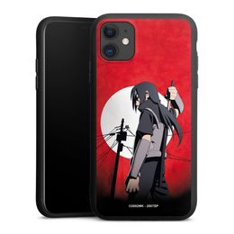 DeinDesign iPhone 11 Handy Premium Silikon H&uuml;lle Handyh&uuml;lle schwarz Case Anime Naruto Shippuden Manga Silikon Premium Case